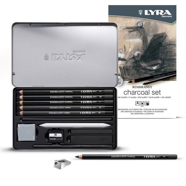 Lyra Rembrandt Charcoal Set | FILA