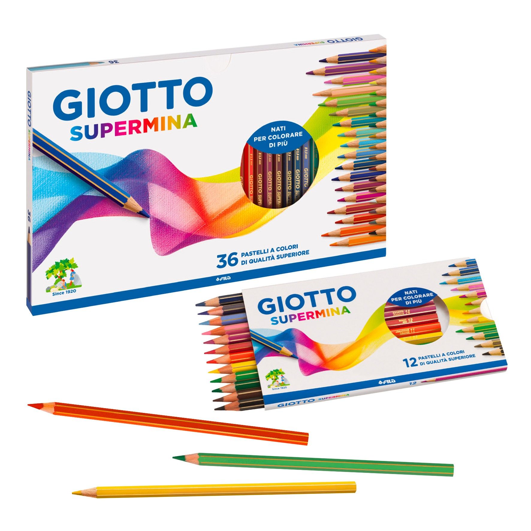 Giotto Supermina | Matite colorate standard