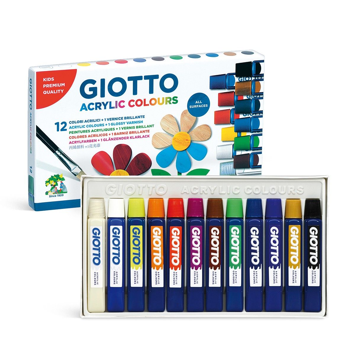 Giotto Acrylic Colours - Fila International