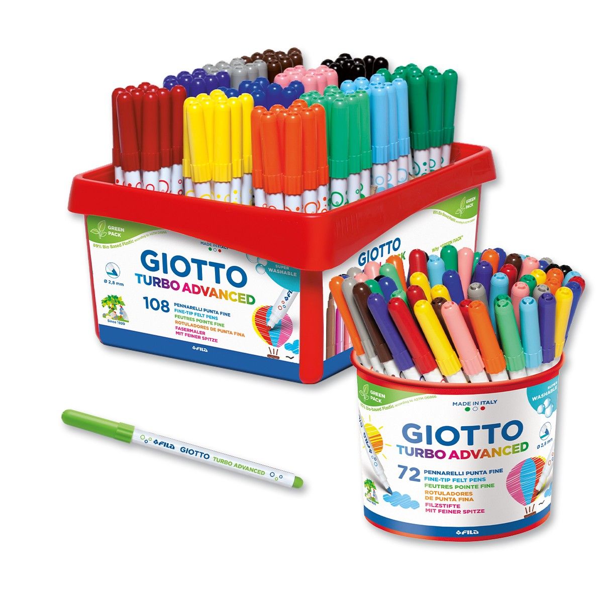 Giotto Turbo Advanced - School pack - Fila International