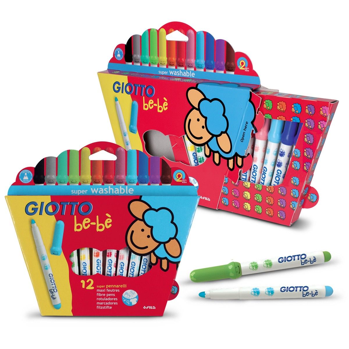 Giotto be-bè Super Fibre Pens - Fila South Africa