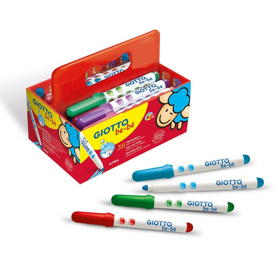 Giotto be-bè Felt-Tip Pens - School pack - Fila France