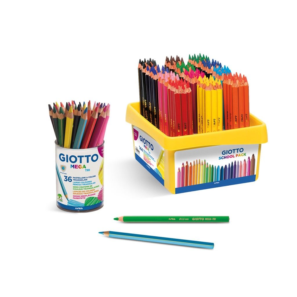 Giotto Mega Tri - School pack - Fila España